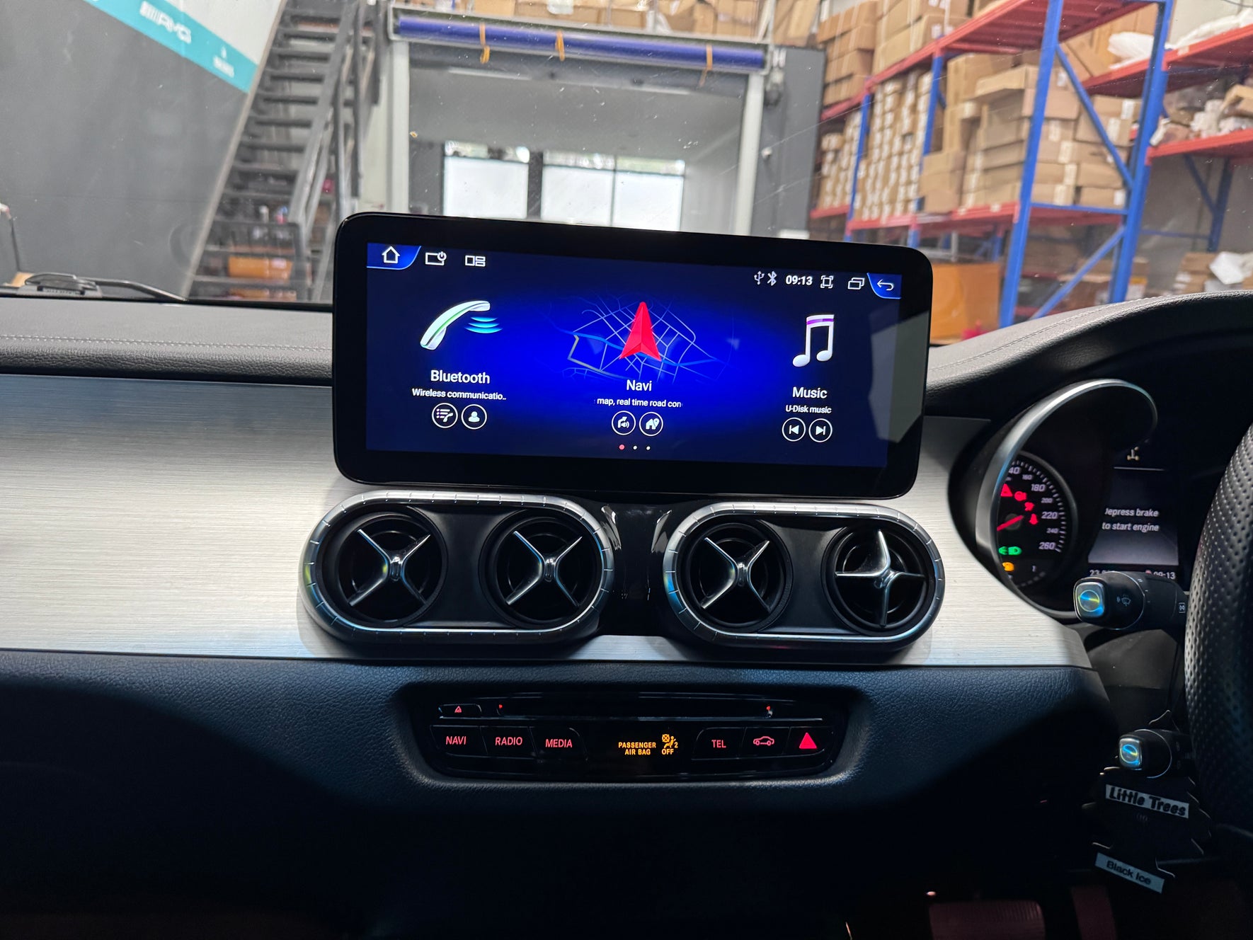 Mercedes AMG Touch Screen Melbourne | High Demand Customs