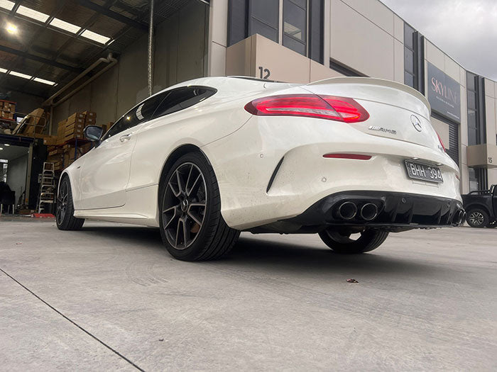 Mercedes C Class C205 Coupe AMG diffuser kit for C200 C250 C300 C43AMG