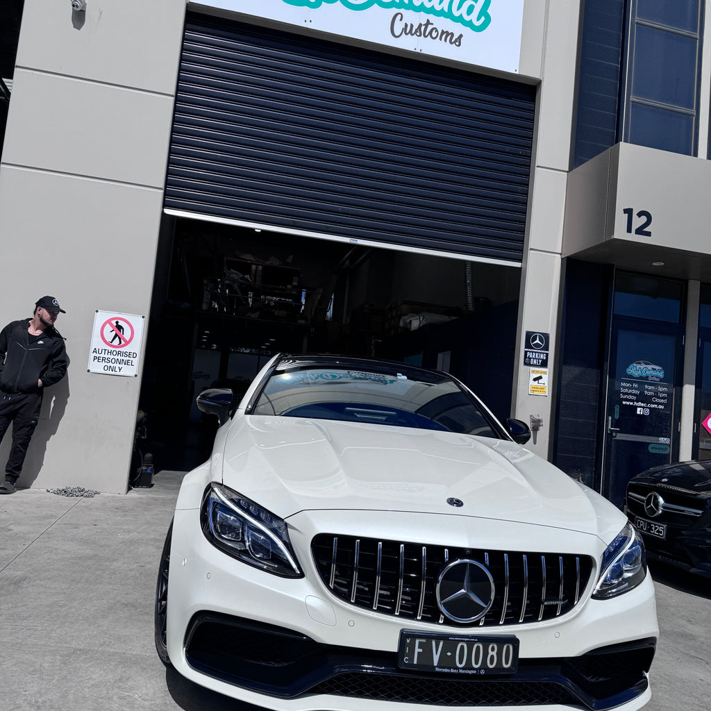 C63s GT AMG GRILL- CHROME SILVER + C-Class C63s AMG Sedan, Coupe, Esta